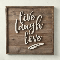CARI | Aesthetic | Live Laugh Love